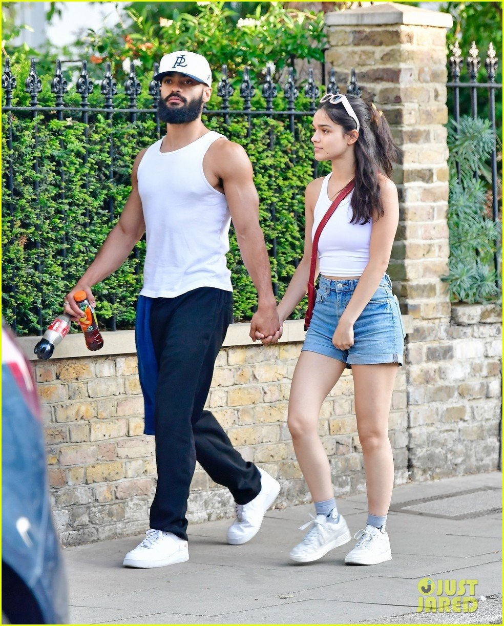 Rachel Zegler & Boyfriend Nathan Louis-Fernand Match in Tank Shirts ...
