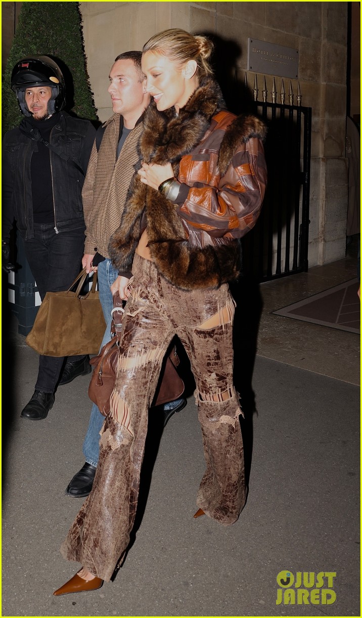 Bella Hadid Walks in Saint Laurent Fashion Show in Paris Weeks After ...