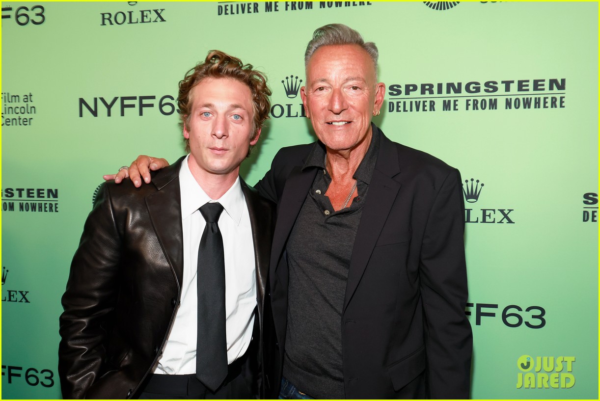 Jeremy Allen White & Bruce Springstreen Premiere 'Deliver Me From Nowhere' at New York Film ...