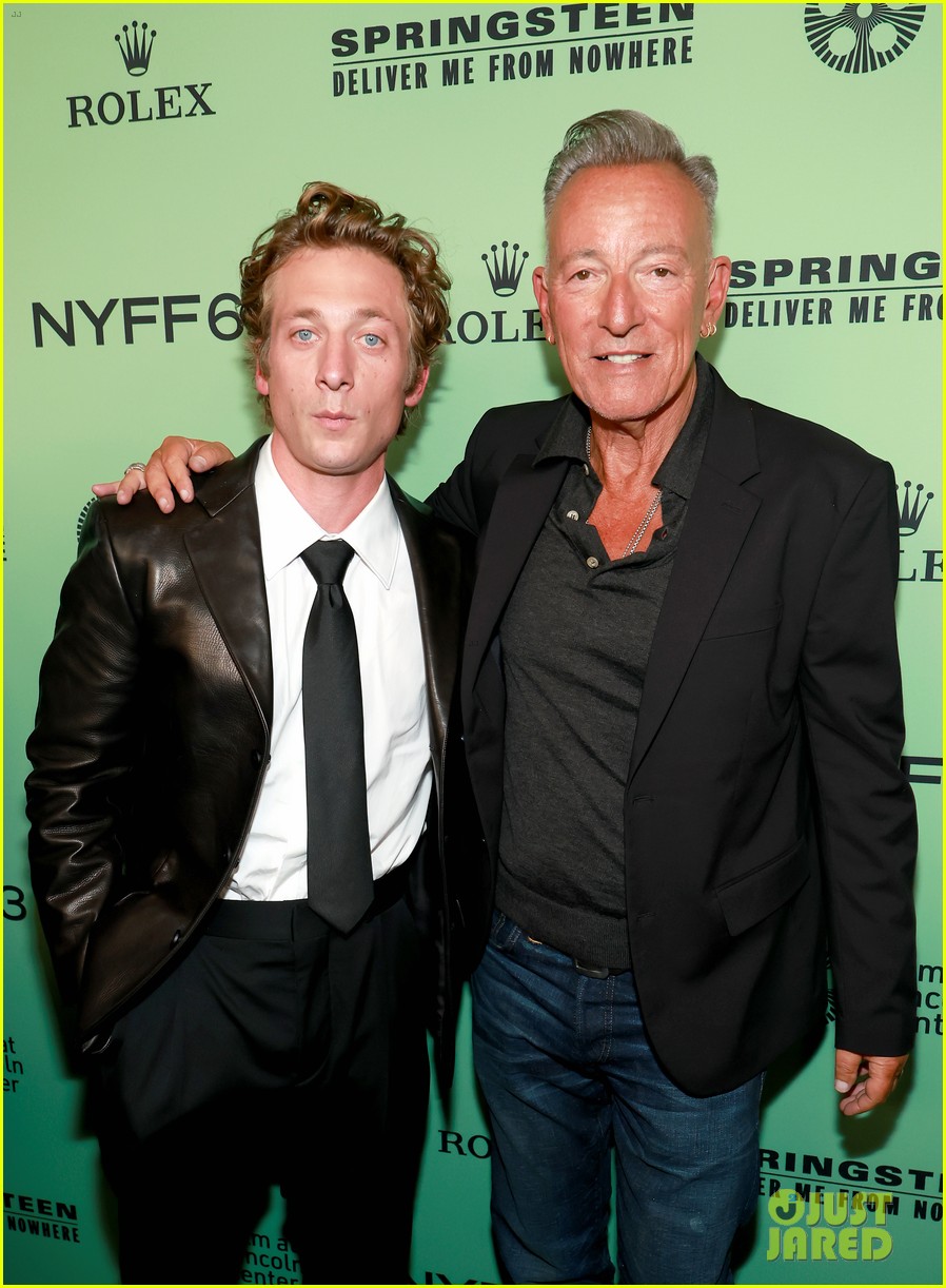 Jeremy Allen White & Bruce Springstreen Premiere 'Deliver Me From ...