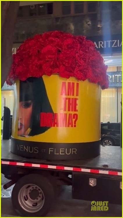 Stefon Diggs Surprises Cardi B with Massive Flower Display for 'Am I ...