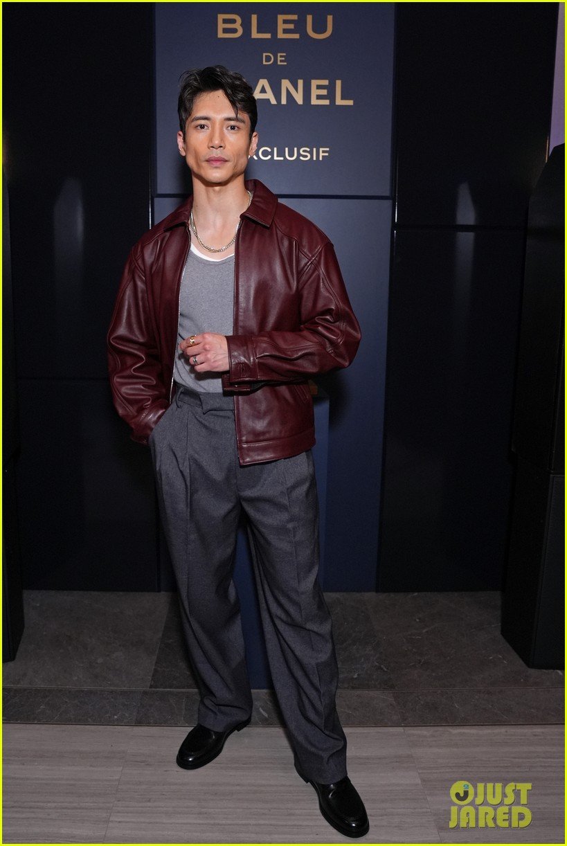 Christopher Briney Cradles Sean Kaufman at Bleu de Chanel Launch Party After 'Summer I Turned ...