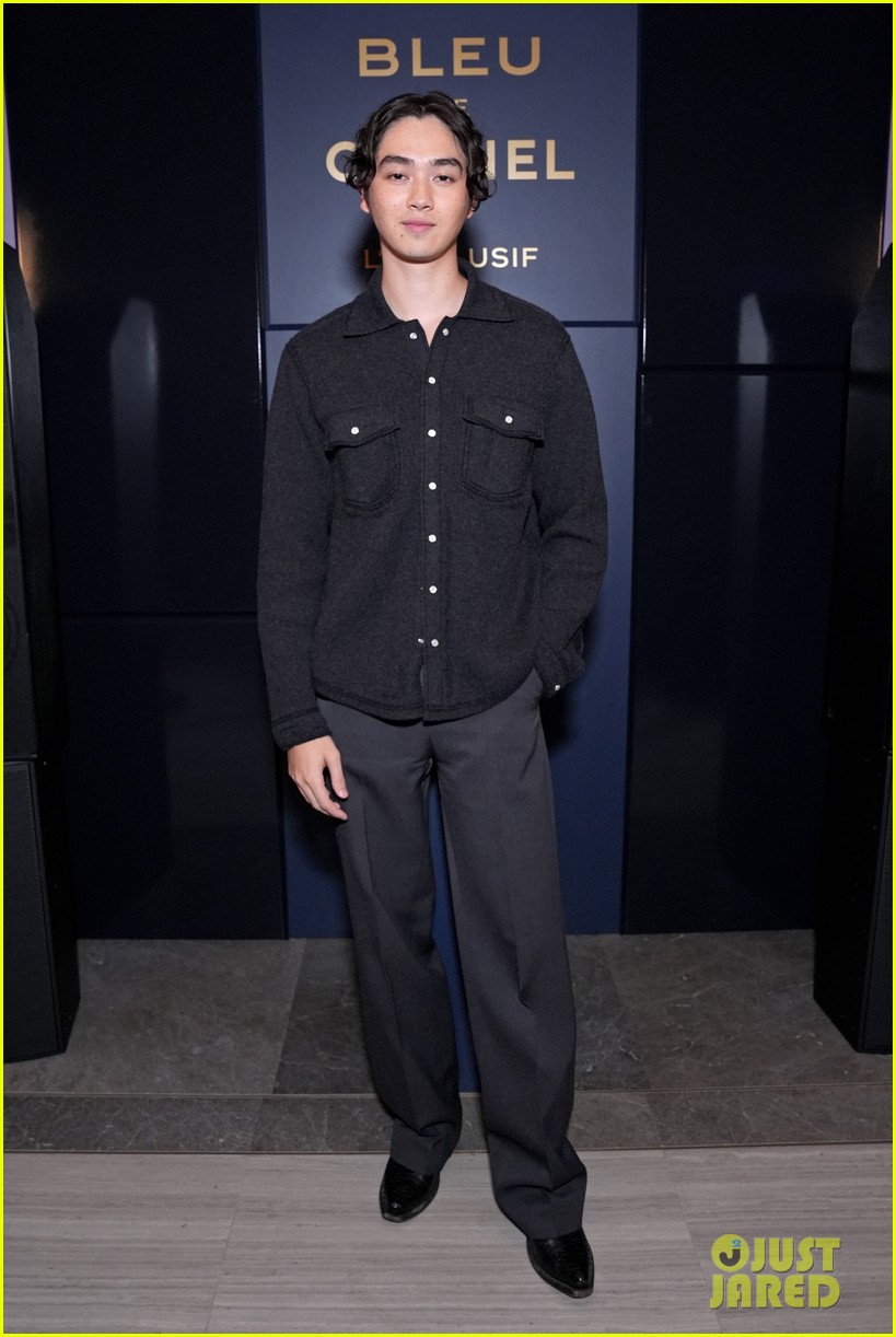 Christopher Briney Cradles Sean Kaufman at Bleu de Chanel Launch Party After 'Summer I Turned ...