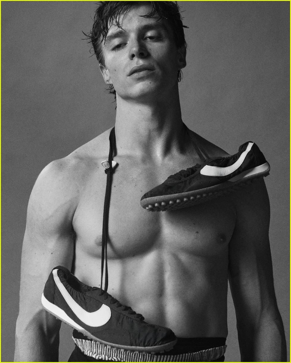 Nicholas Alexander Chavez Poses for Steamy Shirtless Shoot to Model New ...