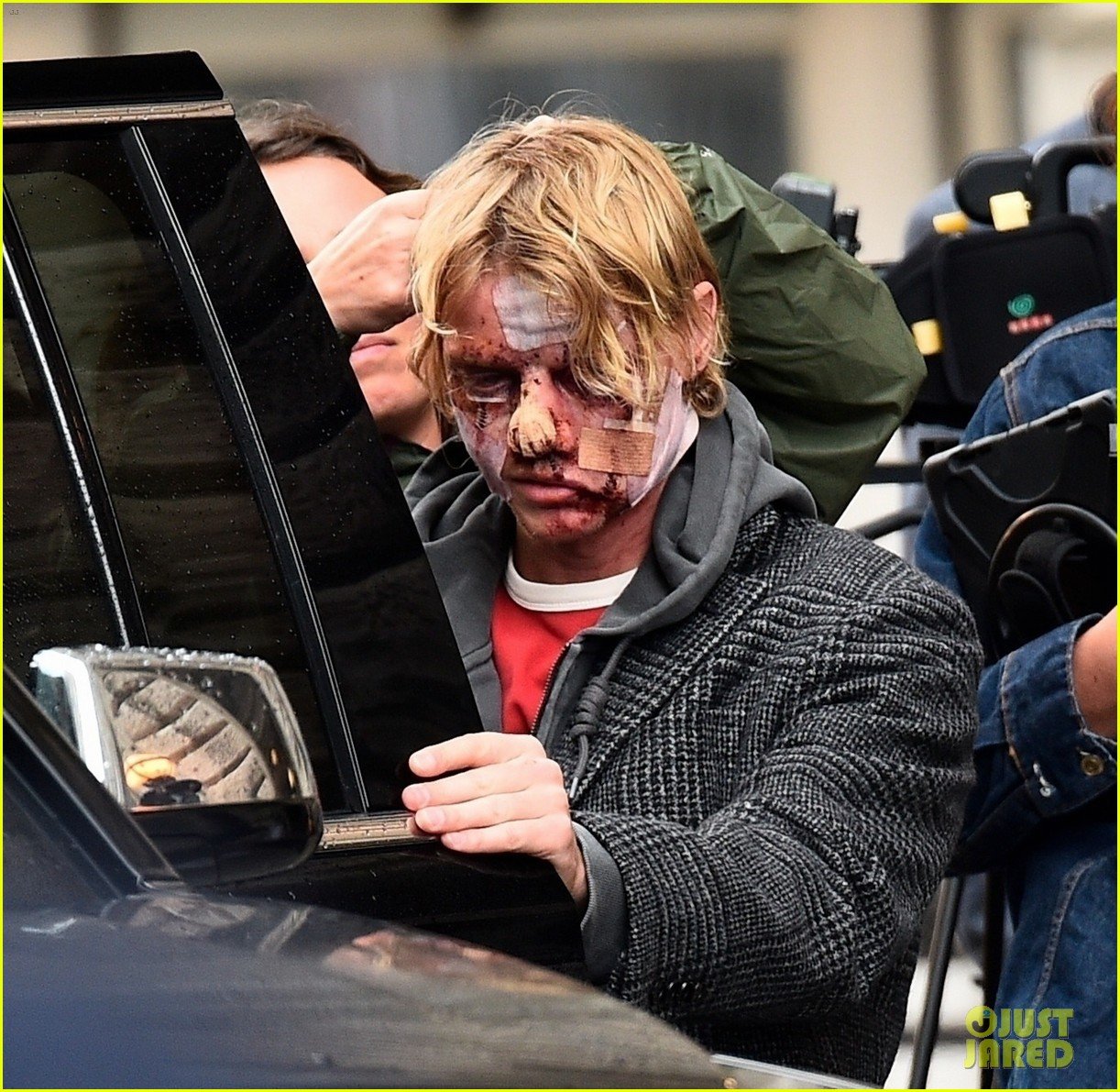 'Clayface' Set Photos: Tom Rhys Harries Seen With Bloodied & Bandaged ...