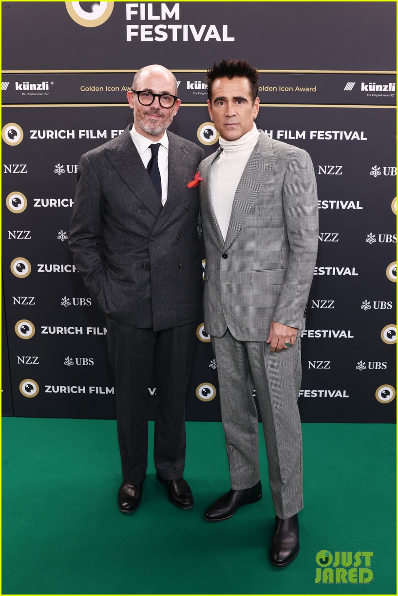 Colin Farrell Receives Golden Icon Award at Zurich Film Festival 2025 ...