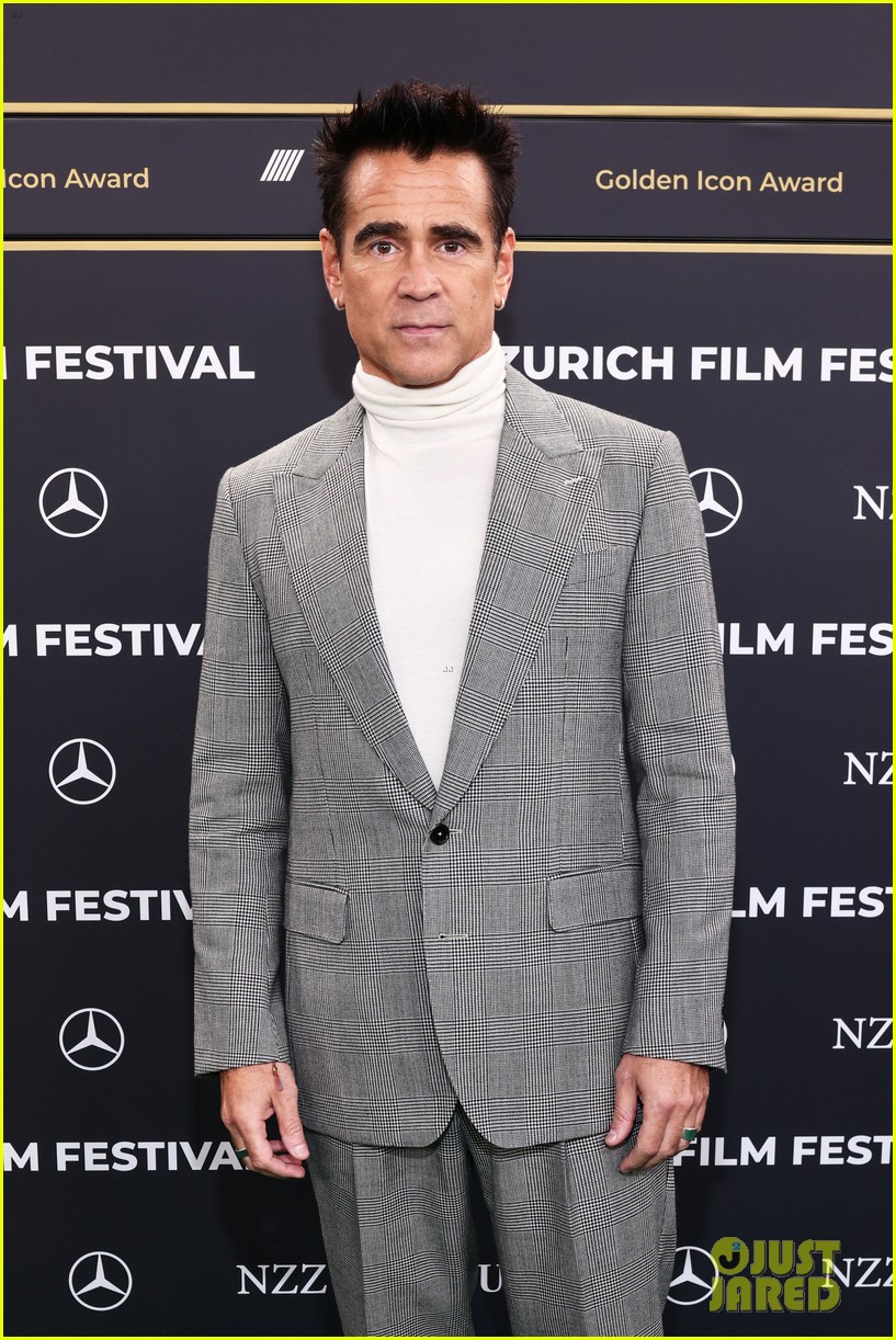 Colin Farrell Receives Golden Icon Award at Zurich Film Festival 2025 ...