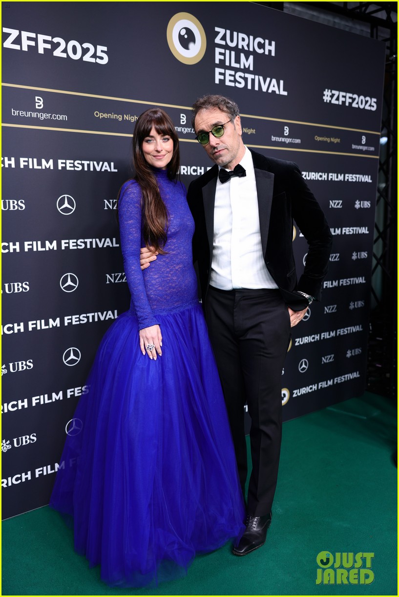 Dakota Johnson Continues Her Sheer Dress Trend with Gorgeous Gucci Gown at Zurich Film Festival ...