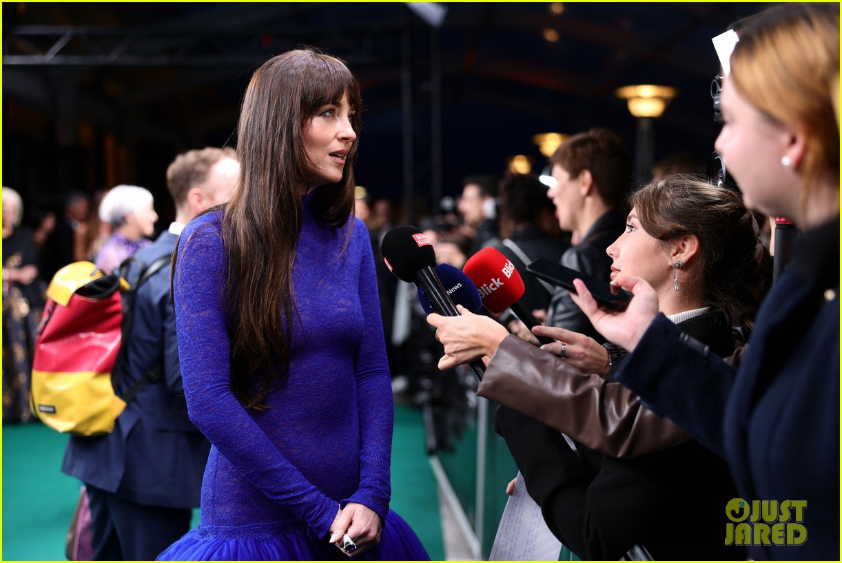 Dakota Johnson Continues Her Sheer Dress Trend with Gorgeous Gucci Gown at Zurich Film Festival ...