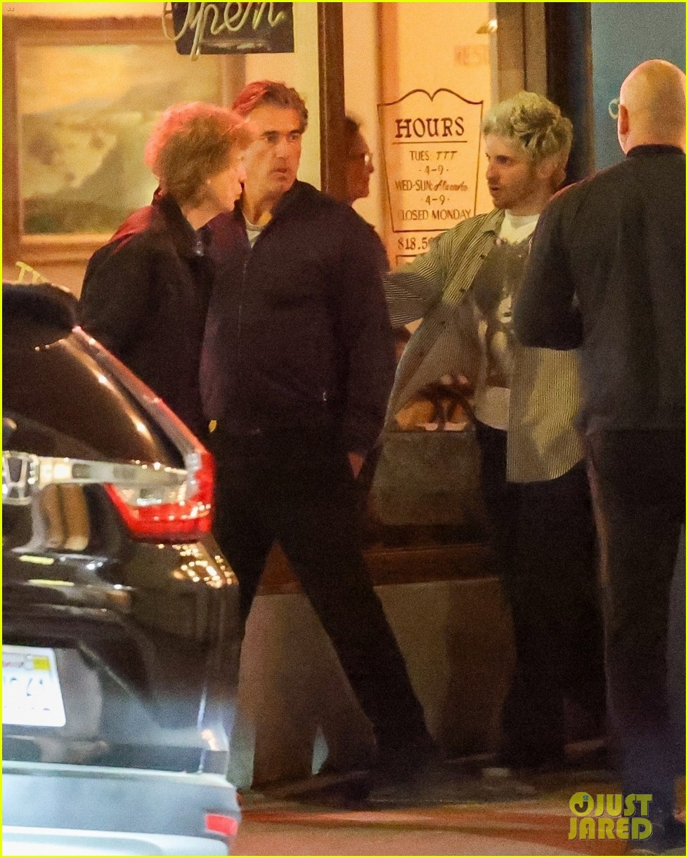 BFFs Leonardo DiCaprio & Tobey Maguire Spotted Getting Dinner with Rock ...