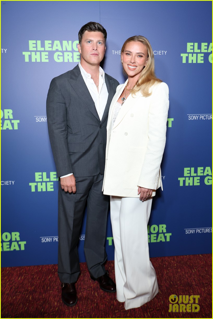 Scarlett Johansson Gets Support from Colin Jost at Screening of Directorial Debut 'Eleanor The ...