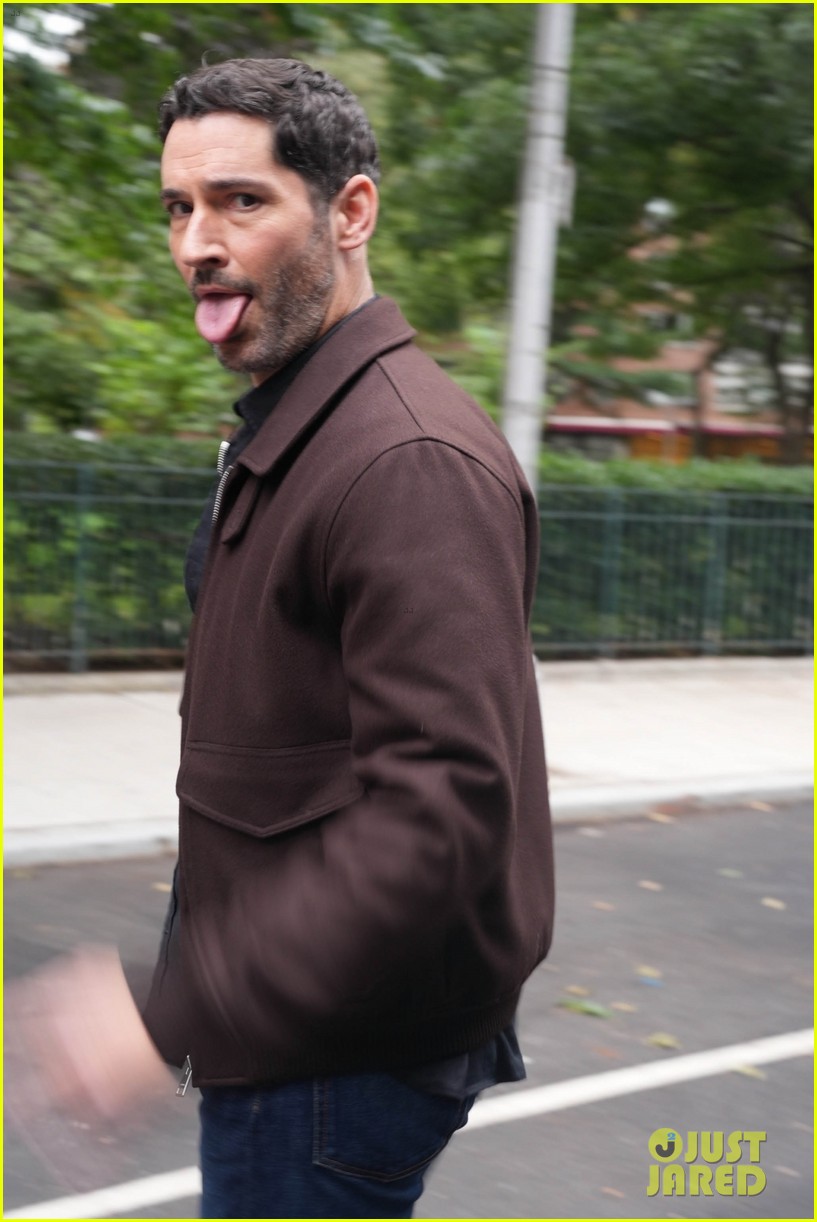 Tom Ellis & Nick Gehlfuss Film New CBS Series 'CIA' in NYC: Photo ...