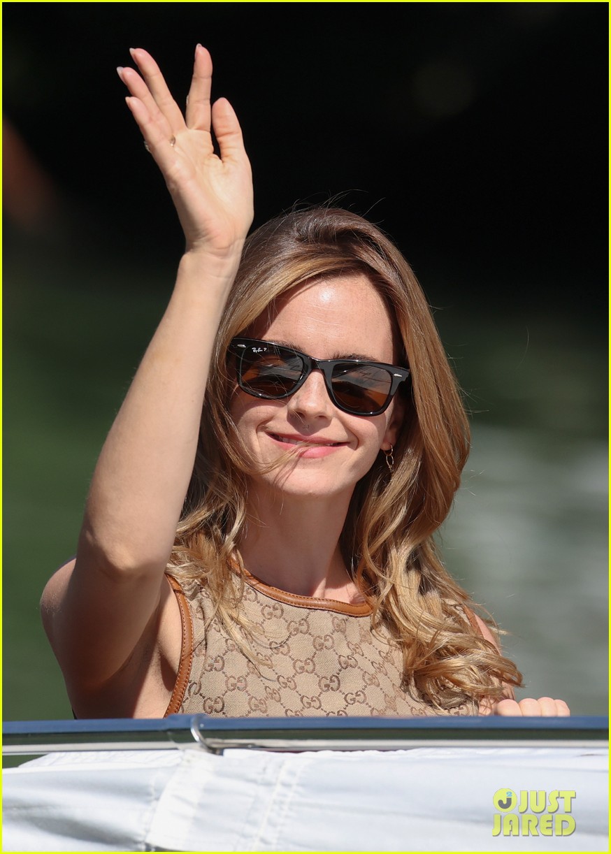 Emma Watson Goes Chic in Gucci at Venice Film Festival 2025: Photo ...
