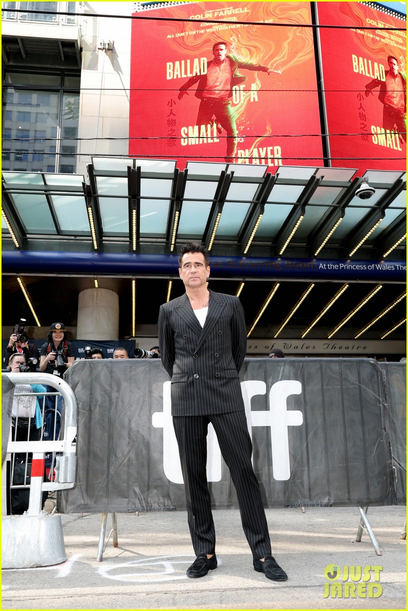 Colin Farrell & Fala Chen Attend TIFF Screening of 'Ballad of a Small Player': Photo 5200361 ...