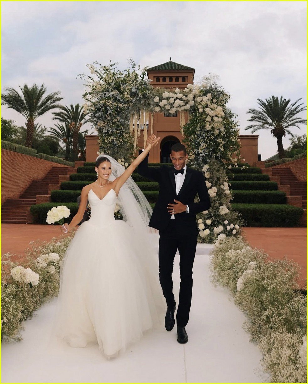 Tennis Star Félix Auger-Aliassime Marries Nina Ghaibi In Moroccan Wedding, Photos & Details ...