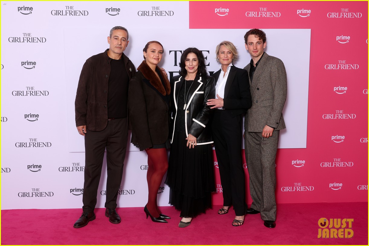Robin Wright Joins Olivia Cooke & Laurie Davidson at 'The Girlfriend' Gala Screening in London ...