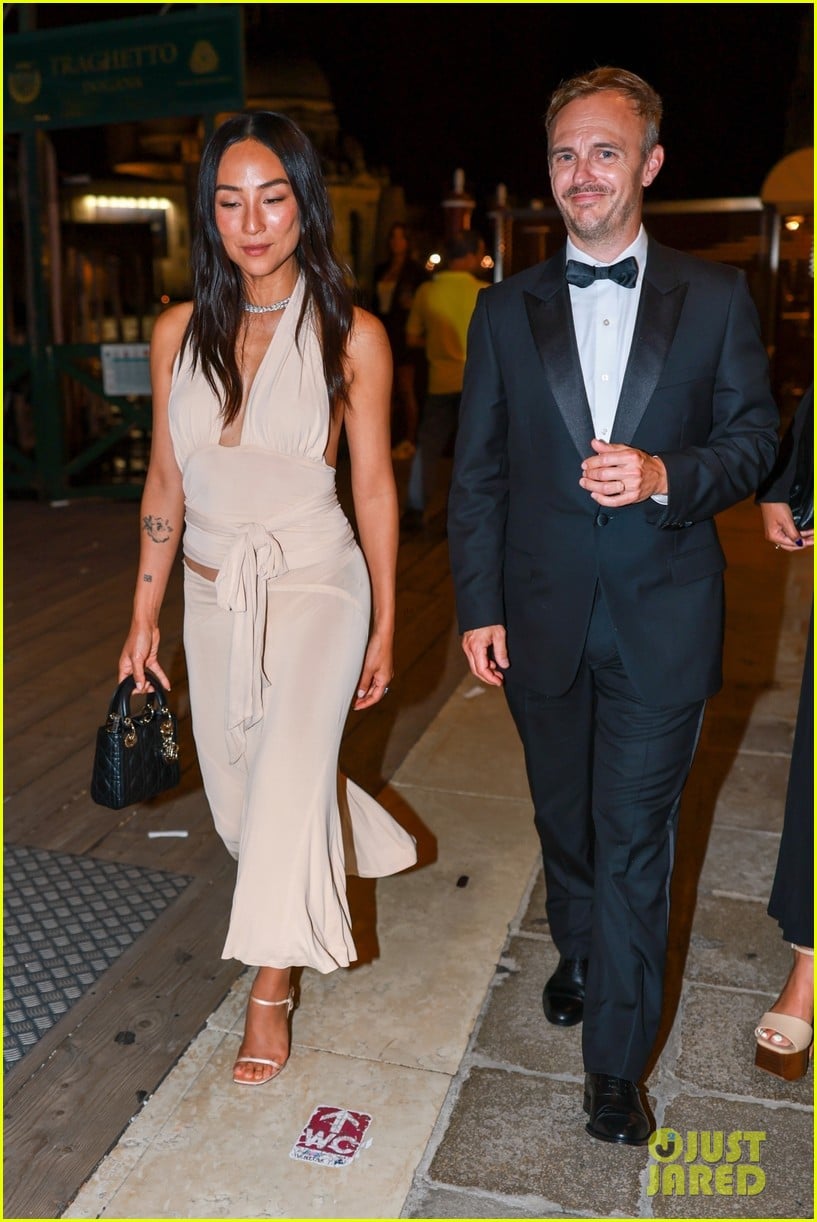 Greta Lee Makes Rare Public Appearance with Husband Russ Armstrong at ...