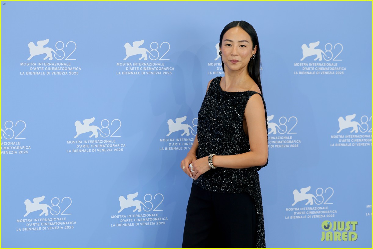 Greta Lee Makes Rare Public Appearance with Husband Russ Armstrong at Venice Film Festival 2025 ...
