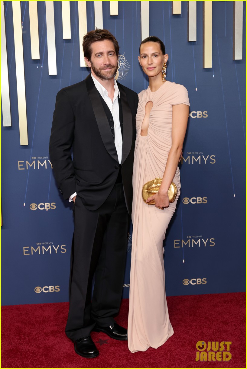 Jake Gyllenhaal Attends Emmys 2025 with Longtime Girlfriend Jeanne ...