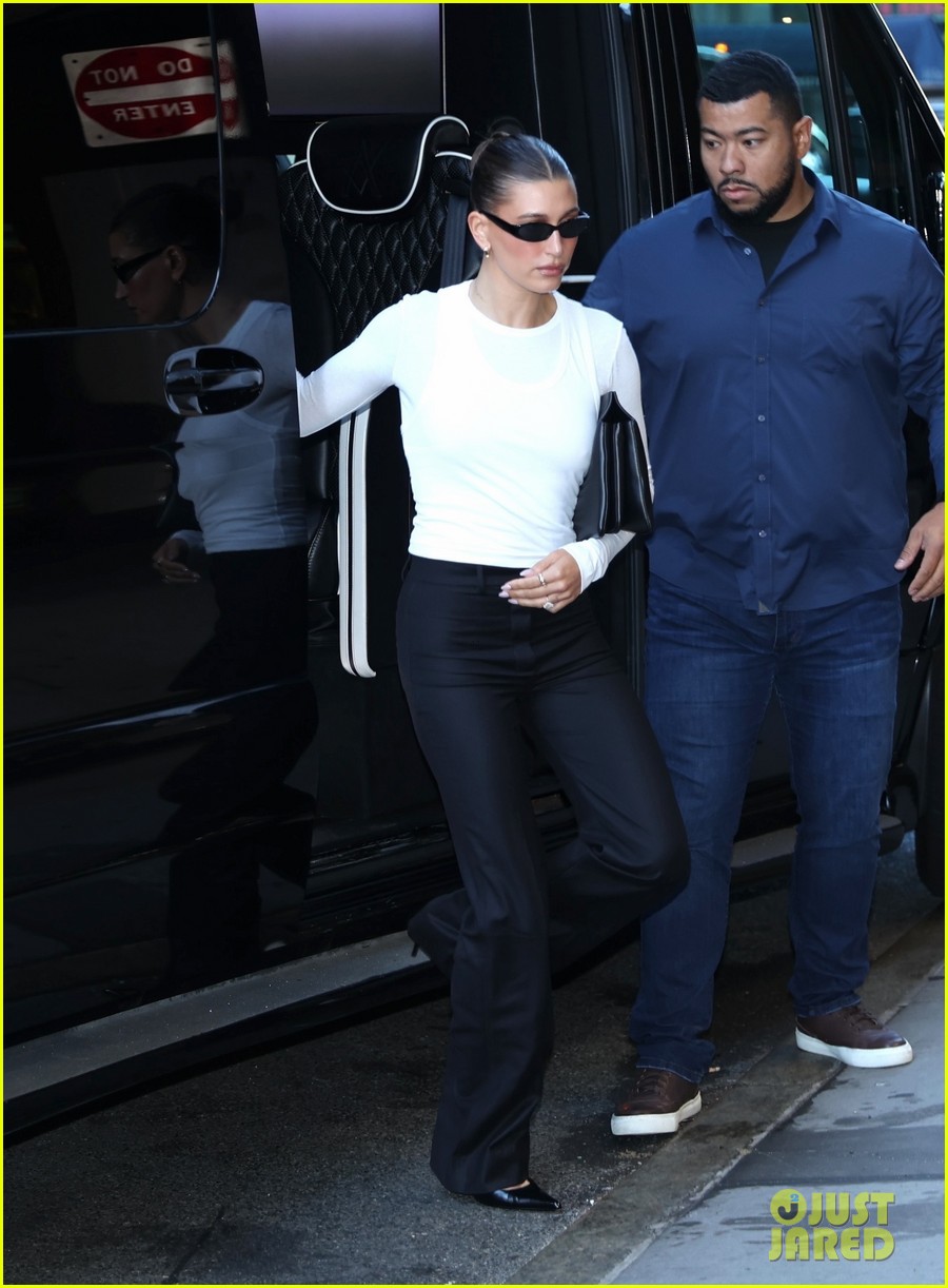 Hailey Bieber Steps Out in Style to Celebrate Rhode X Sephora Launch in ...