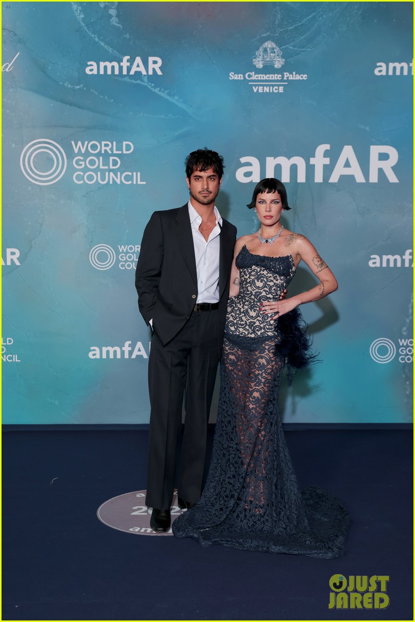 Halsey Wins amfAR Auction for Custom Julian Schnabel at Venice Charity ...