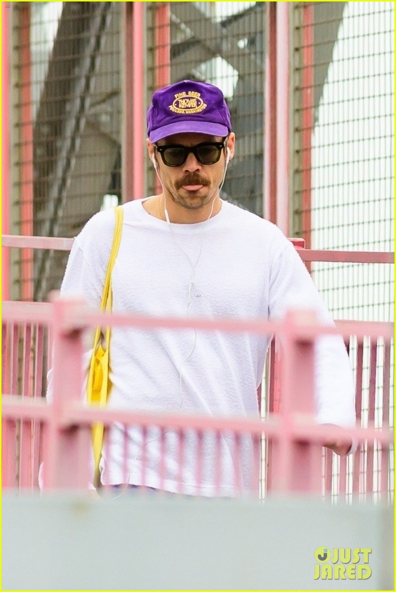 Harry Styles Goes for Solo Walk Across Williamsburg Bridge in New York ...