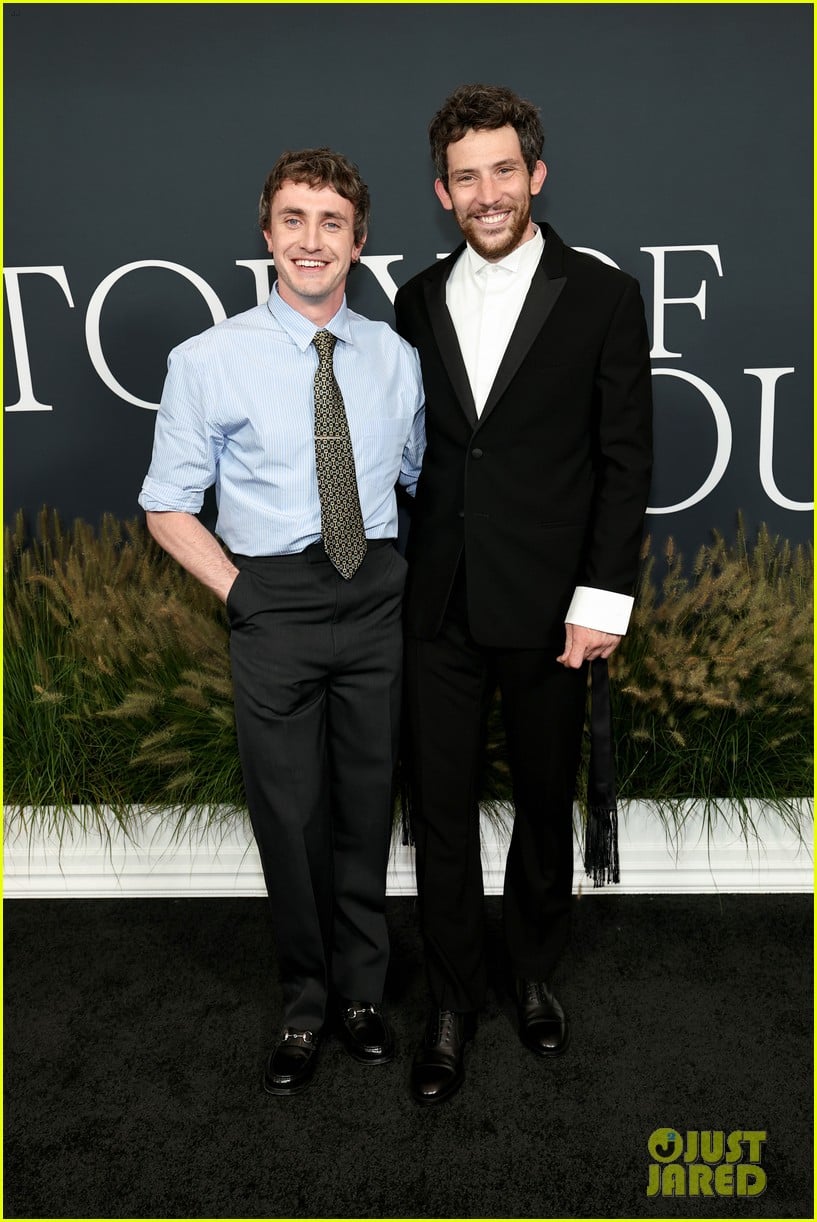 Paul Mescal & Josh O'Connor Attend Premiere for Their Gay Romance Movie ...