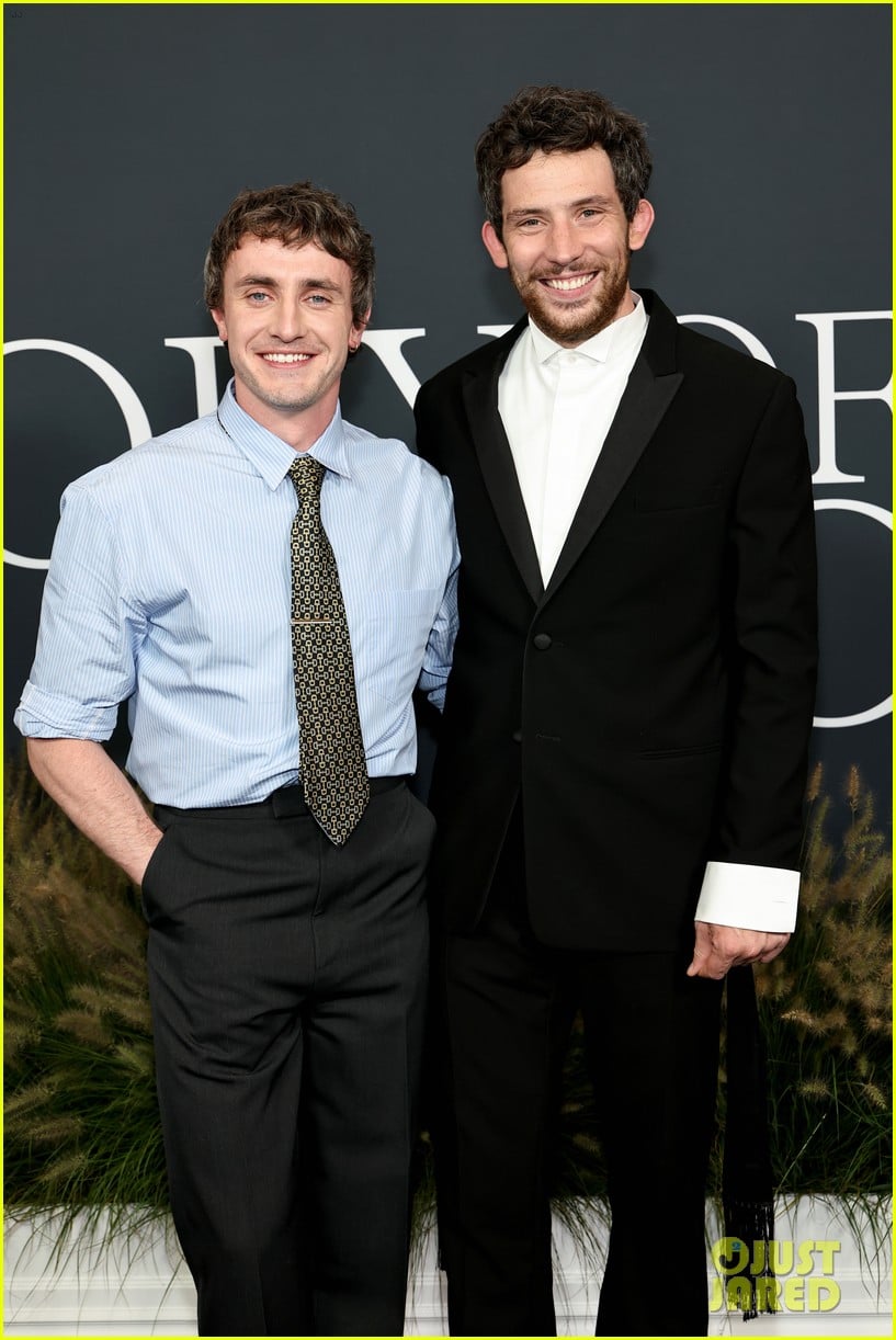 Paul Mescal & Josh O'Connor Attend Premiere for Their Gay Romance Movie ...