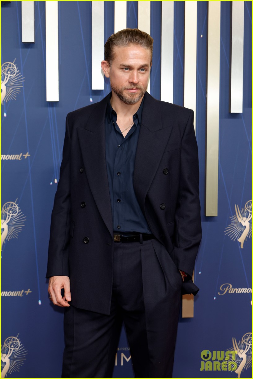Charlie Hunnam Makes Rare Red Carpet Appearance with Partner Morgana McNelis at Emmy Awards 2025 ...