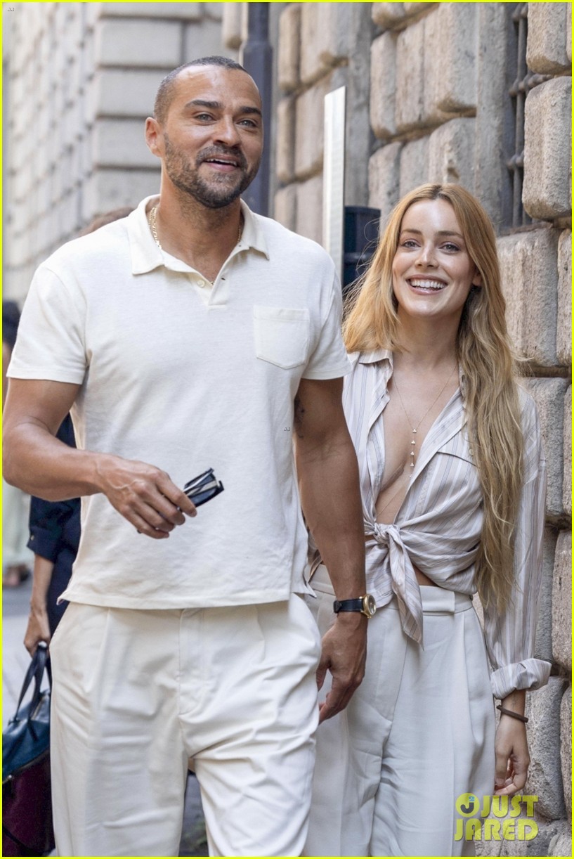 Jesse Williams Spotted Holding Hands with Alejandra Onieva, His Co-Star for 'Hotel Costiera' TV ...
