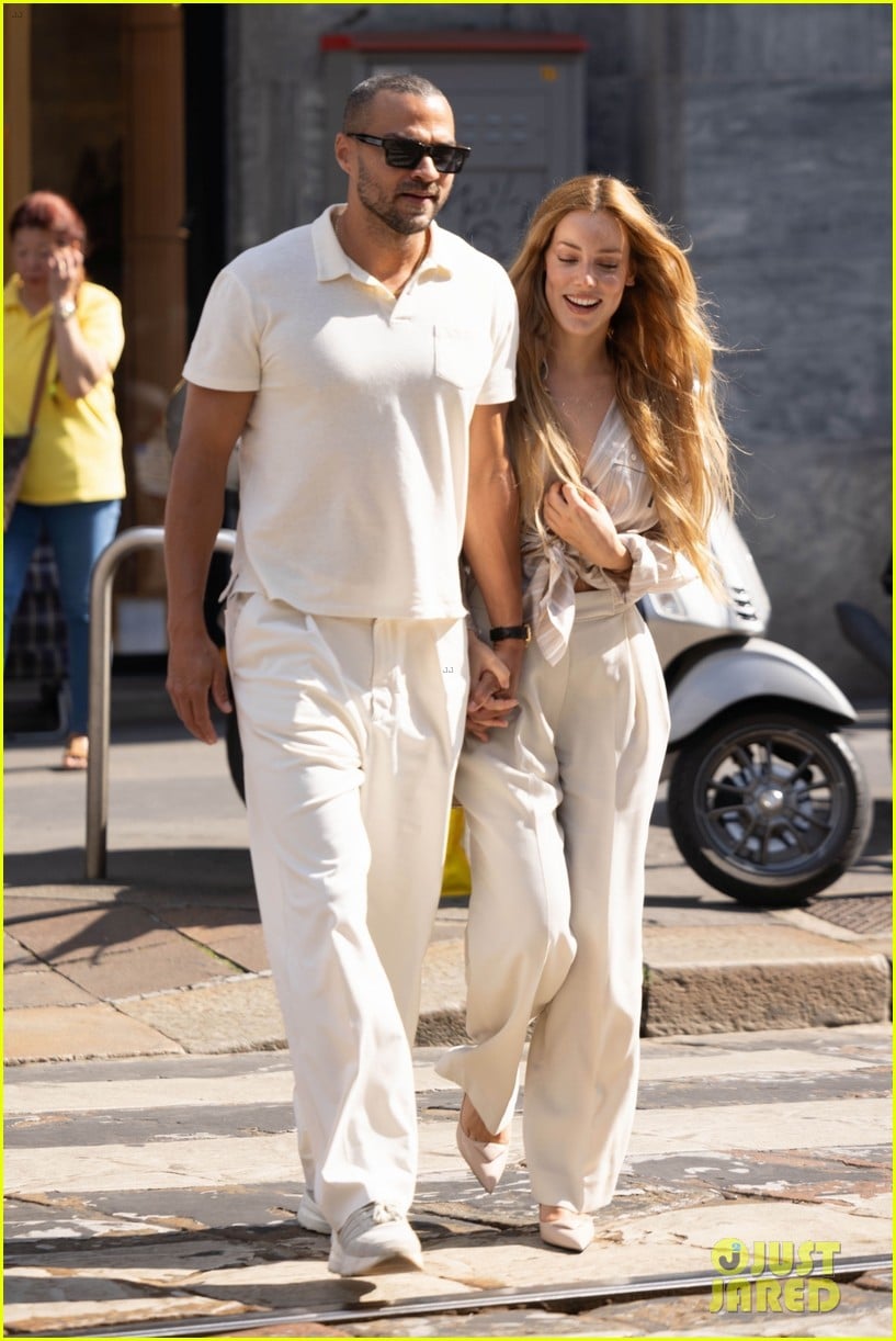 Jesse Williams Spotted Holding Hands with Alejandra Onieva, His Co-Star for 'Hotel Costiera' TV ...