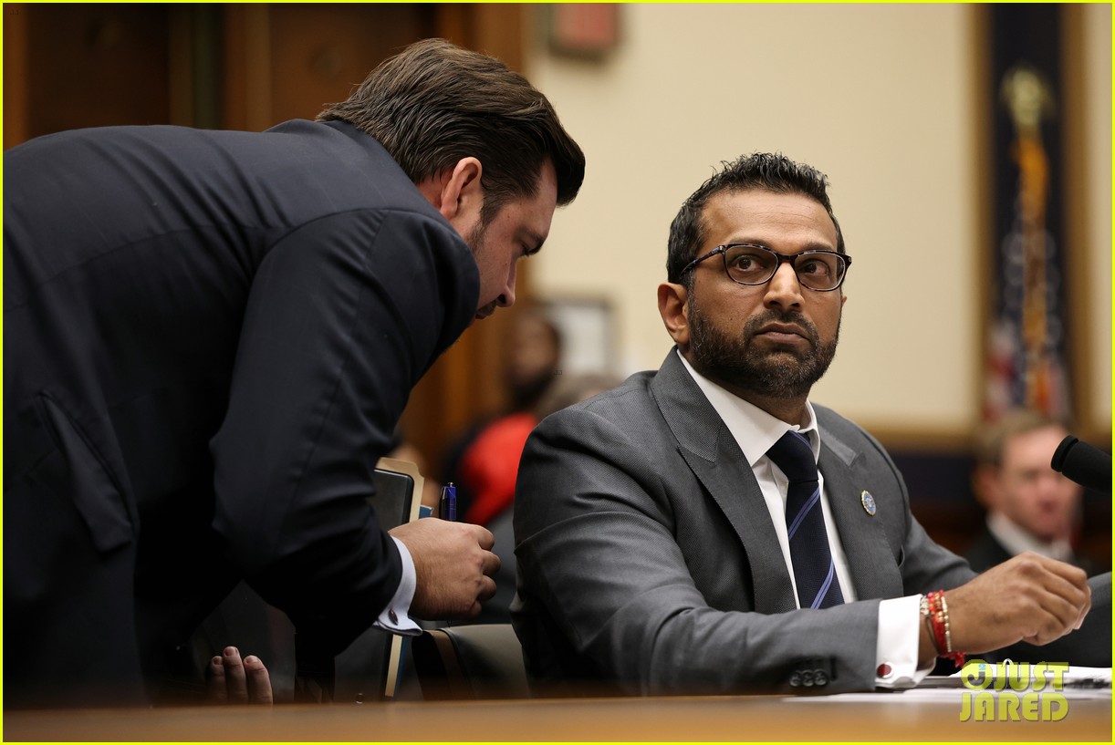 FBI Director Kash Patel's Handwritten Notes From House Judiciary ...