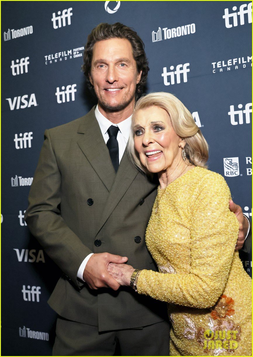 Matthew McConaughey, Son Levi & Mom Kay Attend TIFF Premiere of Their ...