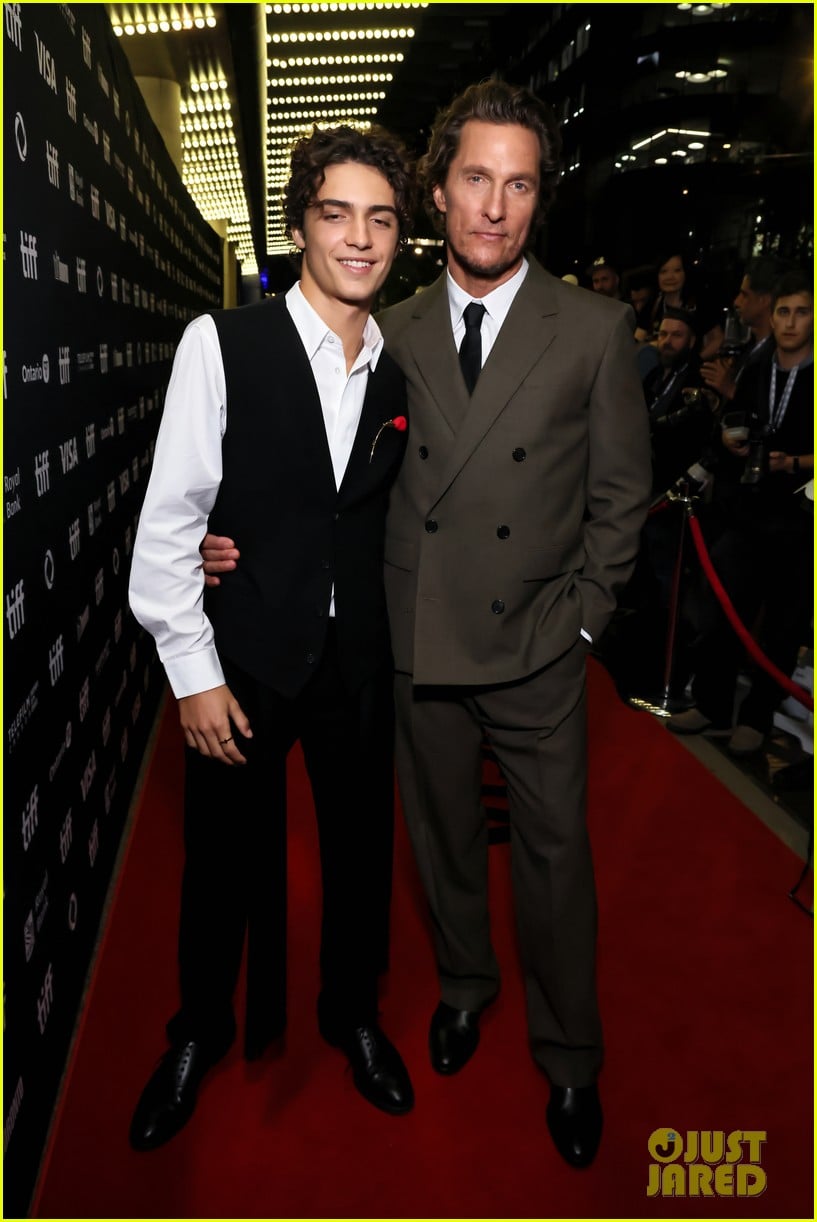 Matthew McConaughey, Son Levi & Mom Kay Attend TIFF Premiere of Their ...