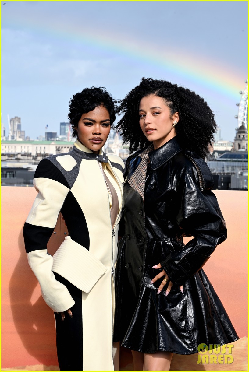 Rainbow Forms Above 'One Battle After Another' Cast During Their Photo ...