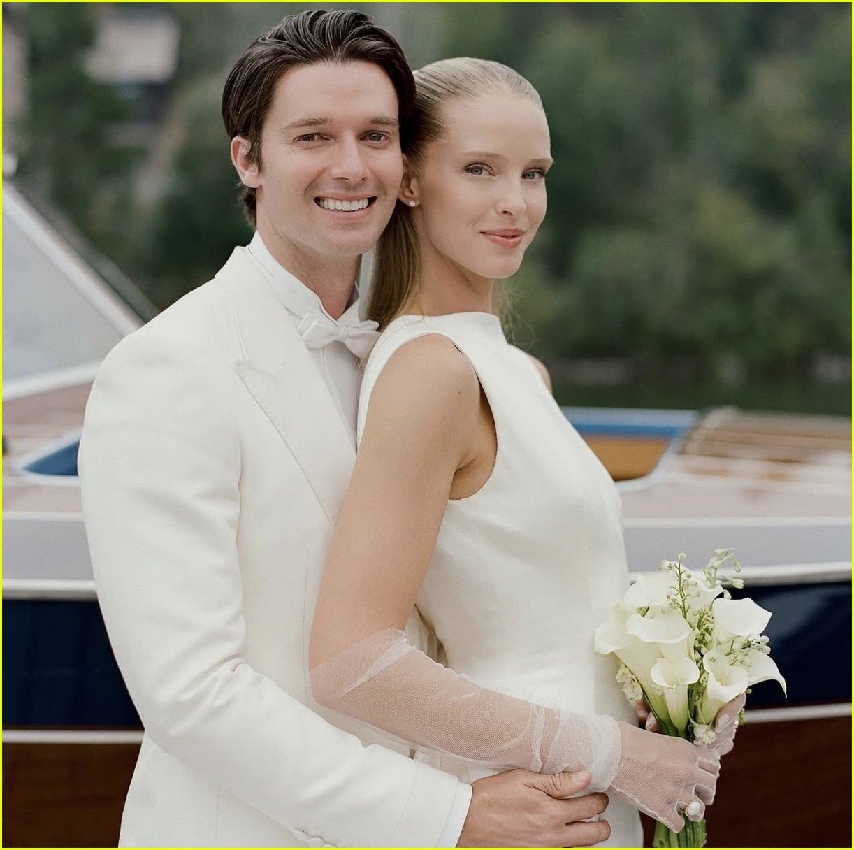 Patrick Schwarzenegger & Wife Abby Champion Unveil Wedding Photos, More Details Revealed!: Photo ...