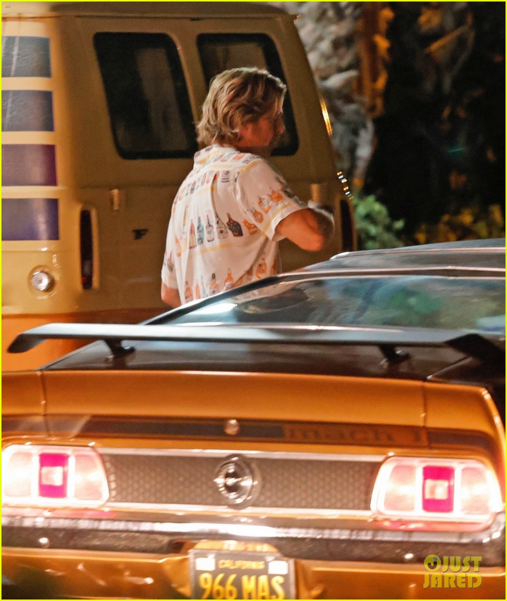 Brad Pitt Films Late-Night 'The Adventures of Cliff Booth' Scenes with ...