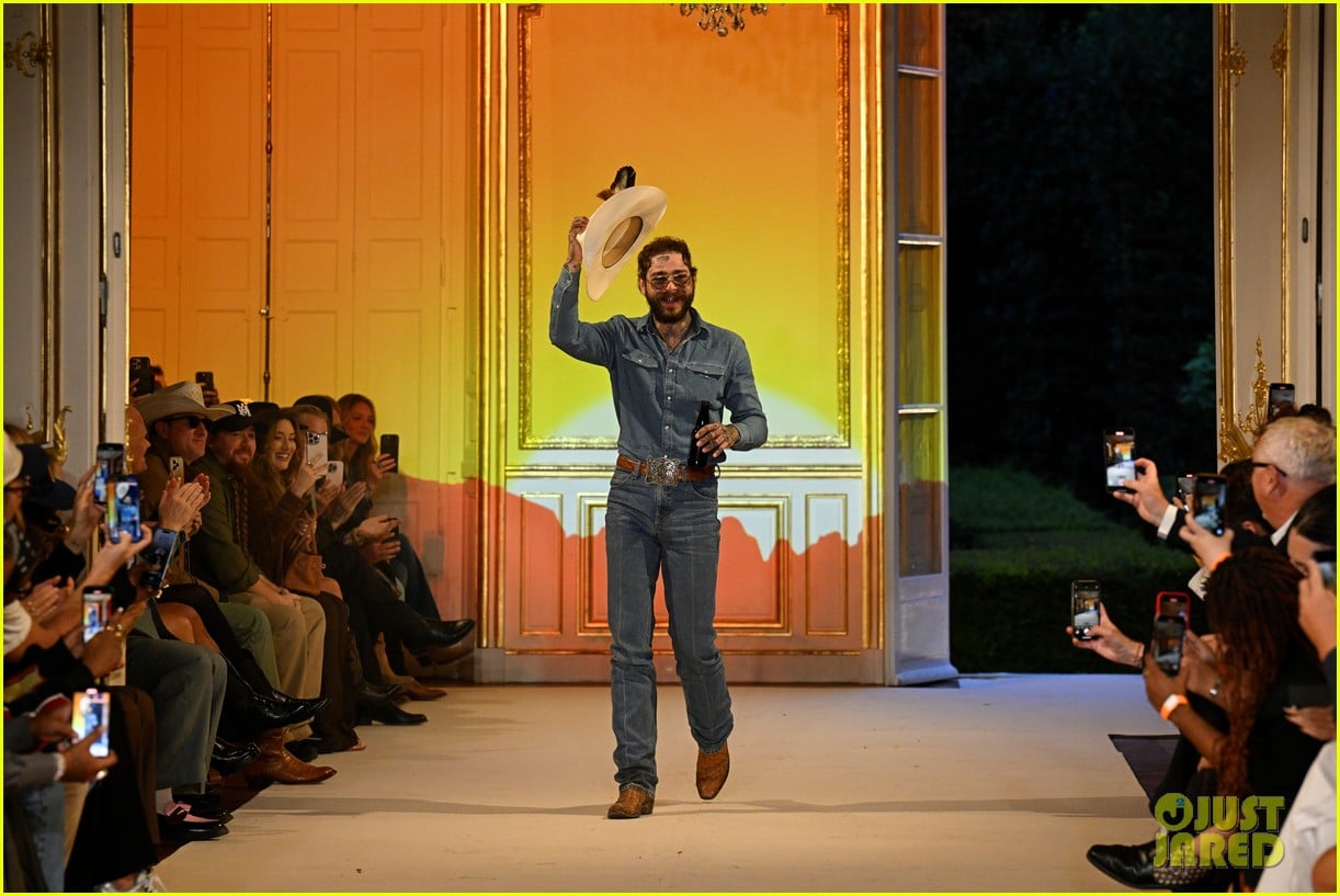 Post Malone Debuts Fashion Line with Runway Show in Paris: Photo ...