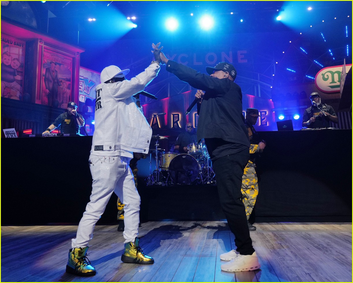 Public Enemy Performs 'Fight the Power' on 'Kimmel' While Telling Jimmy ...