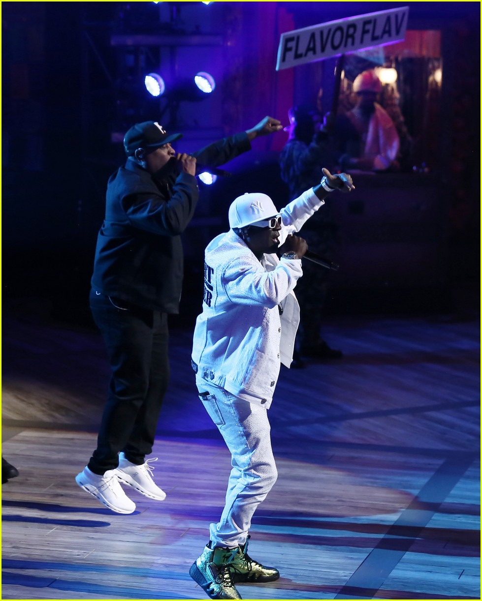 Public Enemy Performs 'Fight the Power' on 'Kimmel' While Telling Jimmy ...