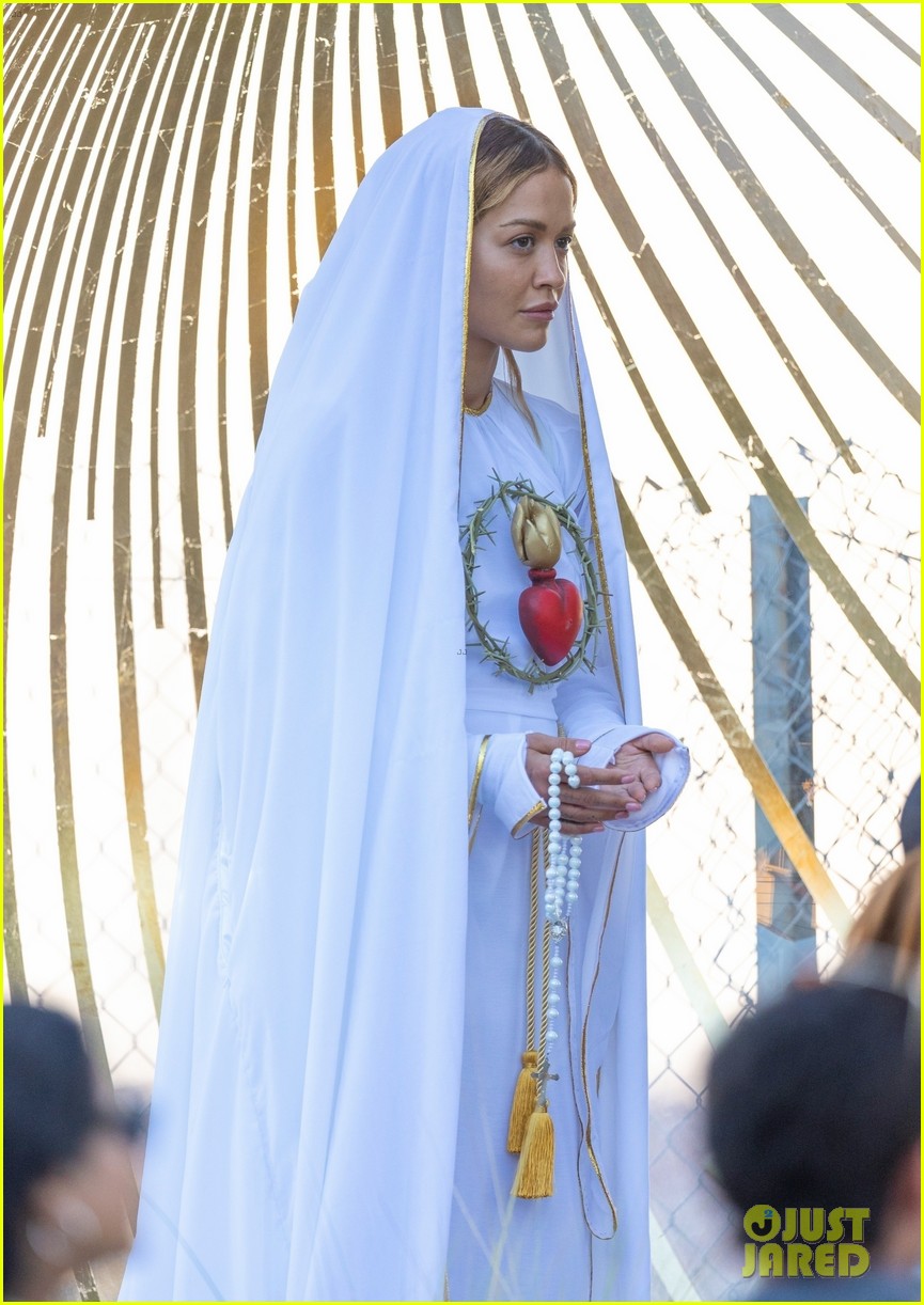 Rita Ora Channels Virgin Mary in David LaChapelle Hollywood Photoshoot ...