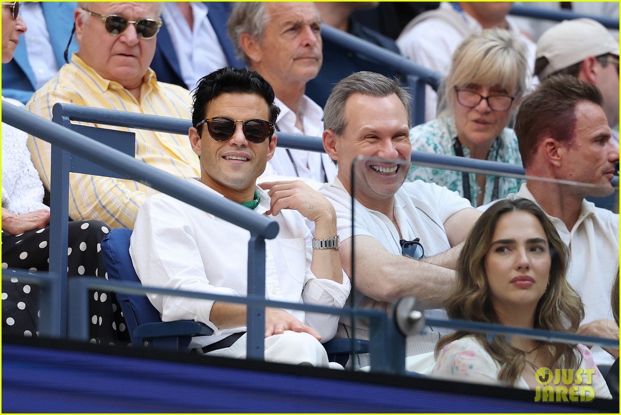 Rami Malek & Christian Slater Have 'Mr. Robot' Reunion at US Open 2025 ...