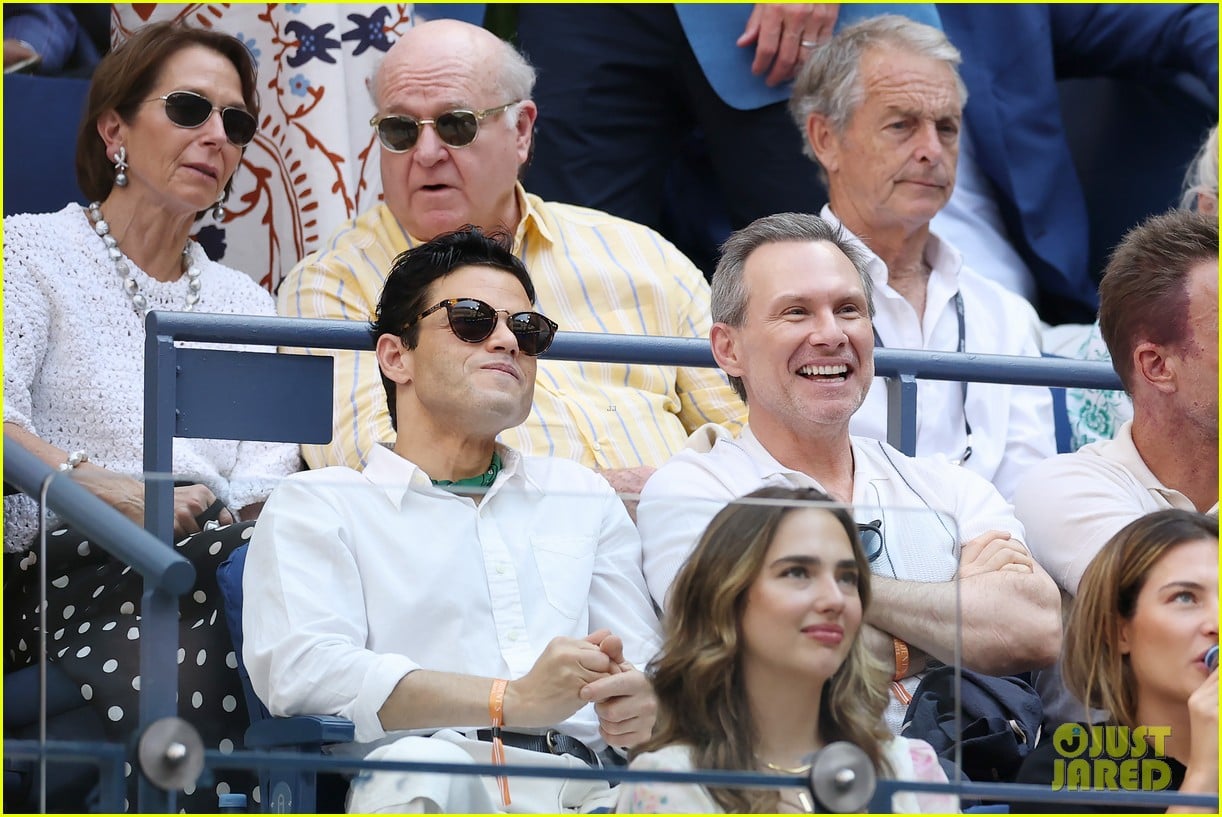 Rami Malek & Christian Slater Have 'Mr. Robot' Reunion at US Open 2025 ...
