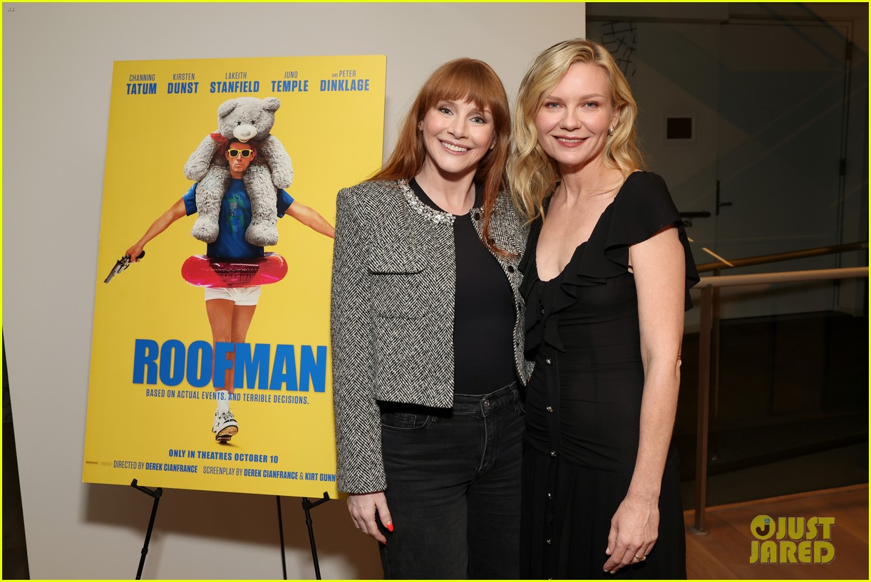 Bryce Dallas Howard Hosts 'Roofman' Q&A Featuring Kirsten Dunst In ...