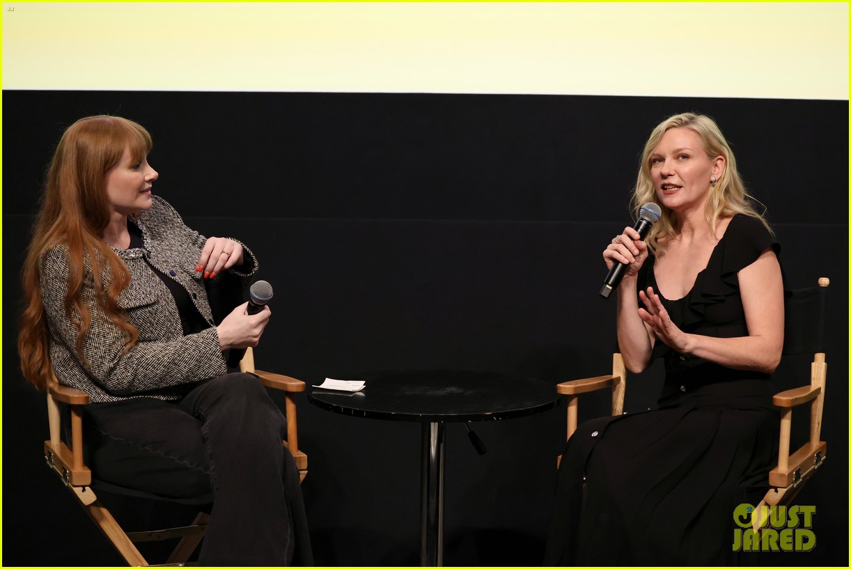 Bryce Dallas Howard Hosts 'Roofman' Q&A Featuring Kirsten Dunst In ...