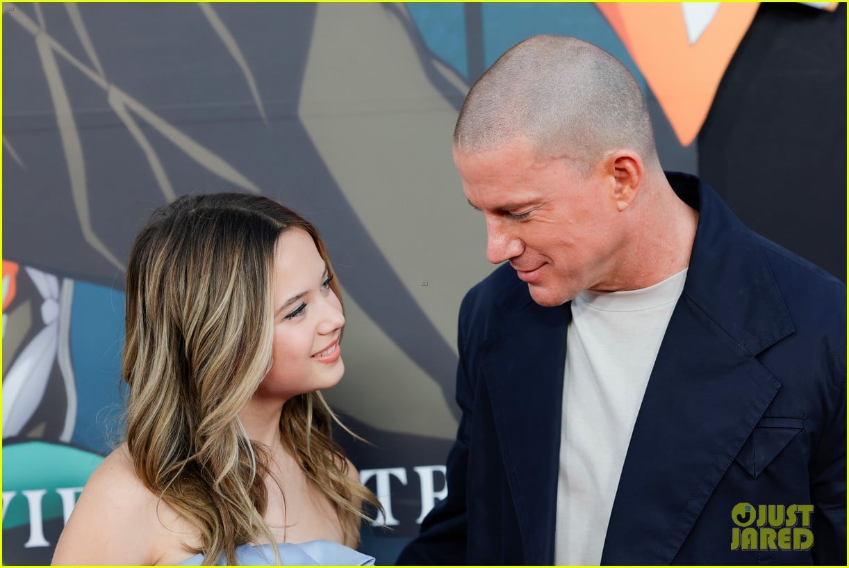 Channing Tatum Brings Daughter Everly, 12, to 'Demon Slayer' Premiere ...