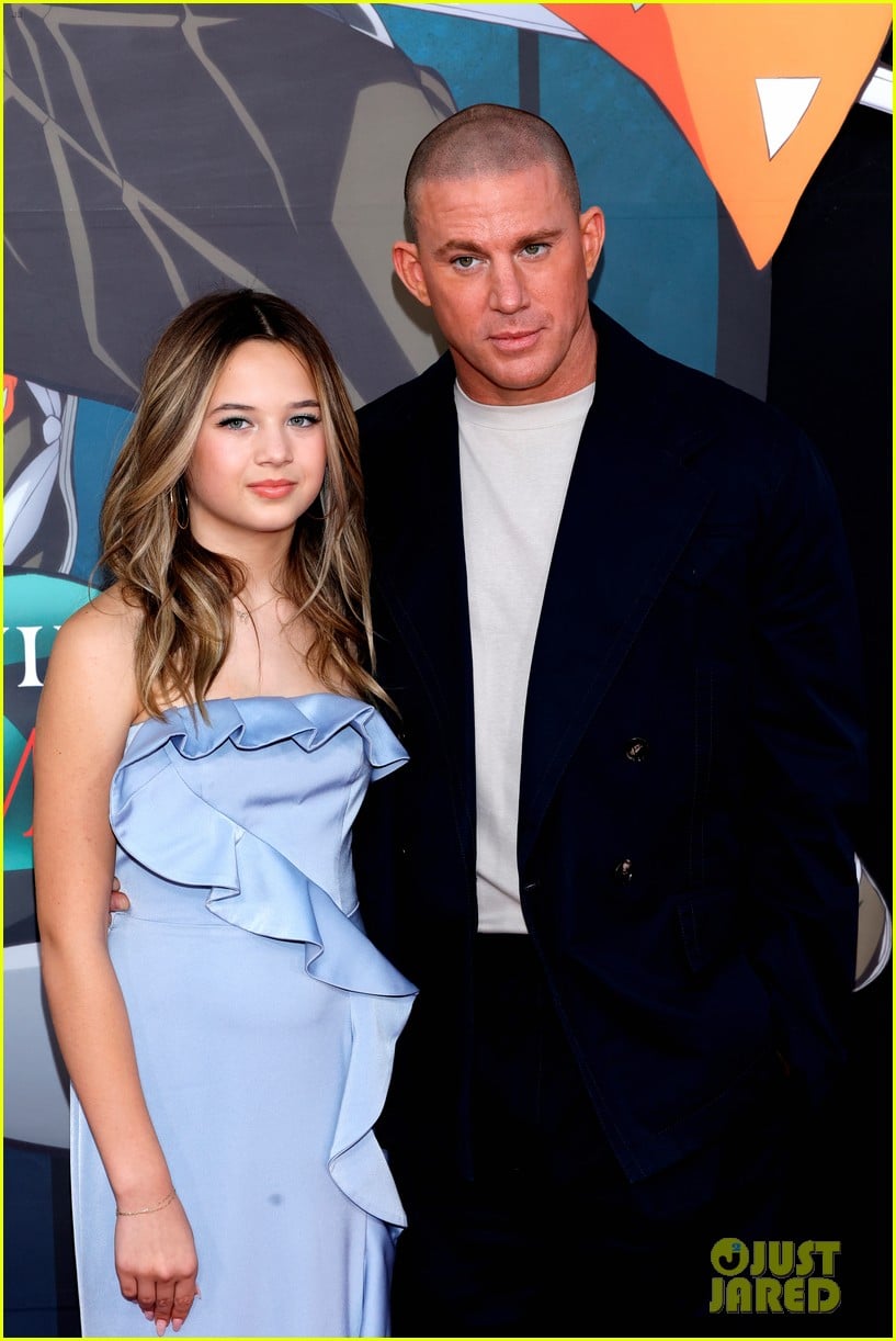 Channing Tatum Brings Daughter Everly, 12, to 'Demon Slayer' Premiere ...