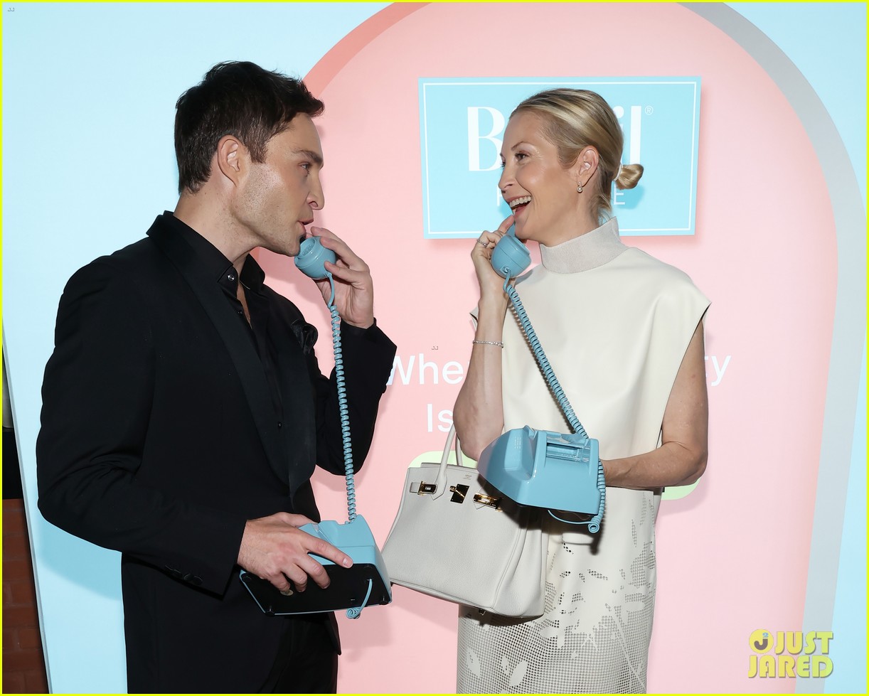 Ed Westwick & Kelly Rutherford Have 'Gossip Girl' Reunion at Biosil's ...