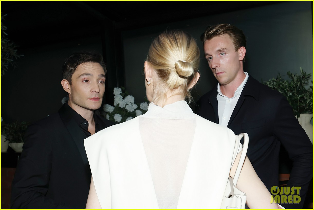 Ed Westwick & Kelly Rutherford Have 'Gossip Girl' Reunion at Biosil's ...