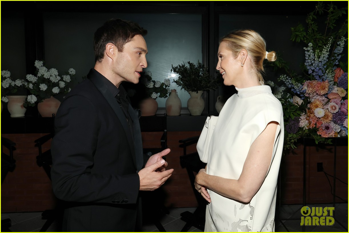 Ed Westwick & Kelly Rutherford Have 'Gossip Girl' Reunion at Biosil's ...